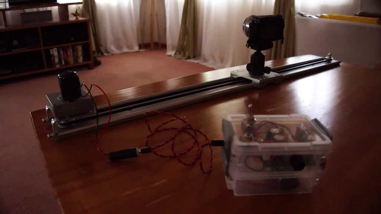 DIY Motorized Igus Camera Slider - YouTube