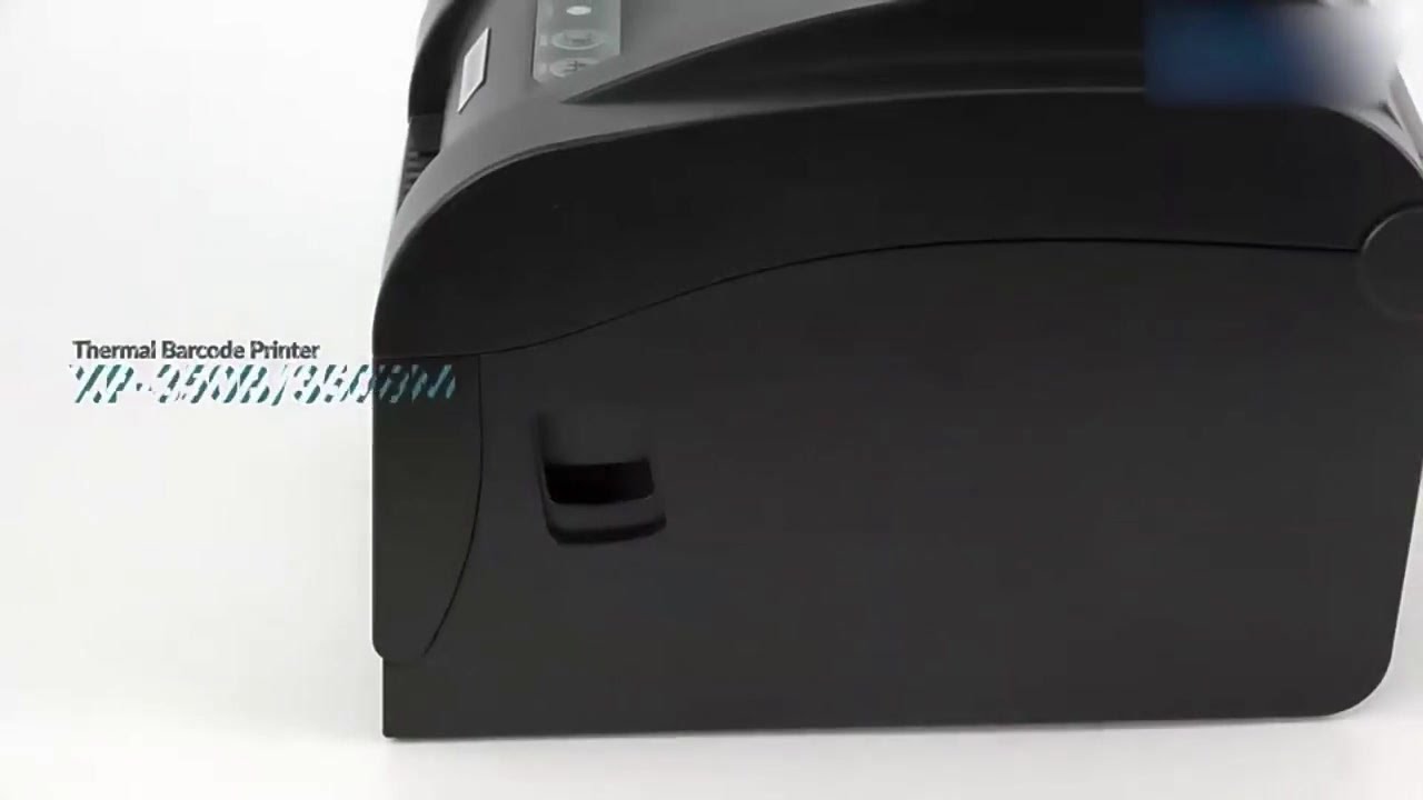 XP-350B label printer #barcodelabelprinter - YouTube