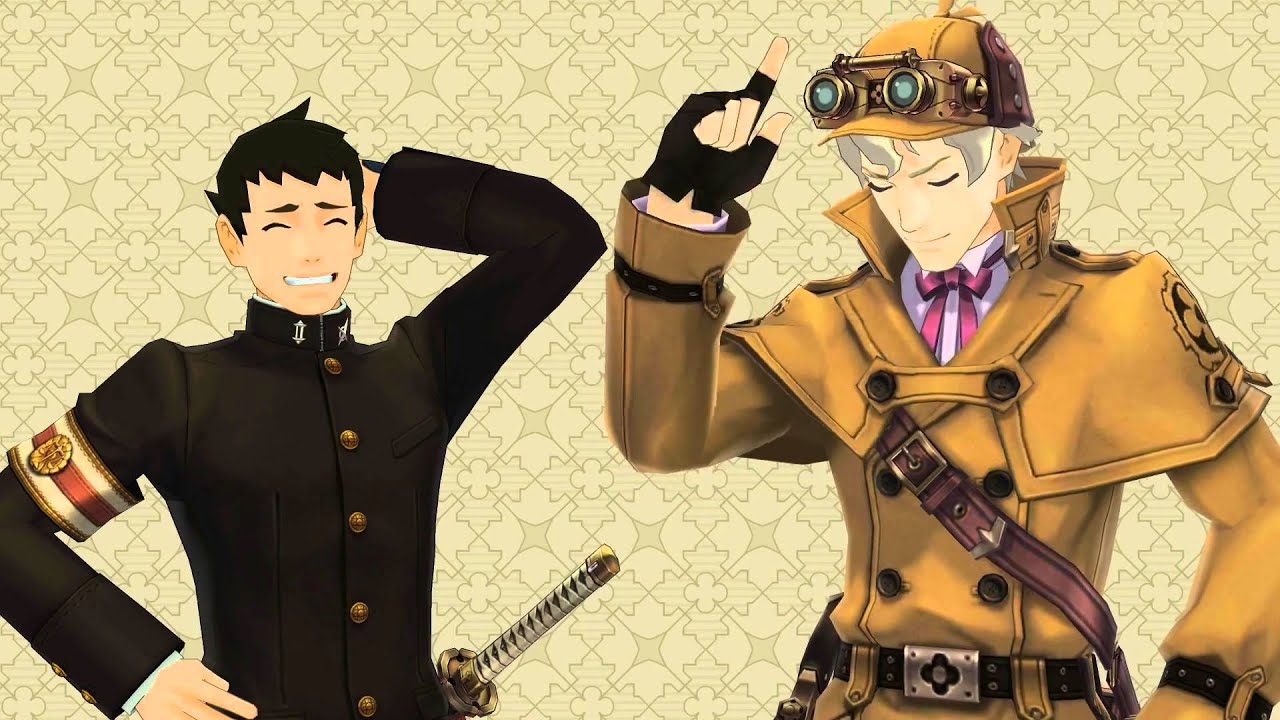 The Great Ace Attorney - Sherlock Holmes introduction video - YouTube