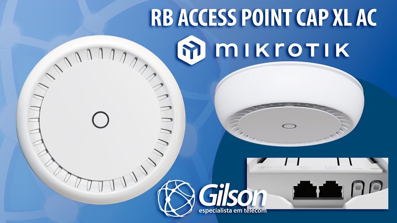 Access Point cAP XL AC (RBcAPGi-5acD2nD-XL) Wi-Fi 1200AC Mikrotik - YouTube