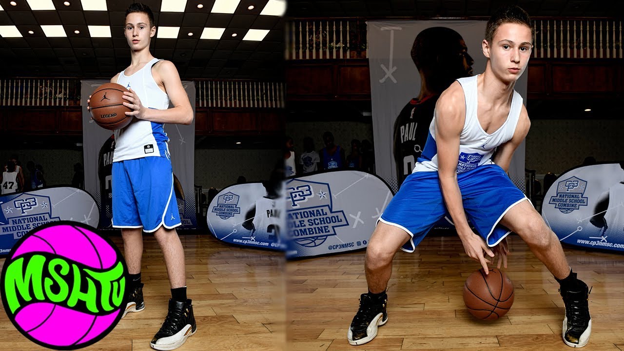 Alex Olander is FEARLESS at the 2018 CP3 National Middle School Combine ...