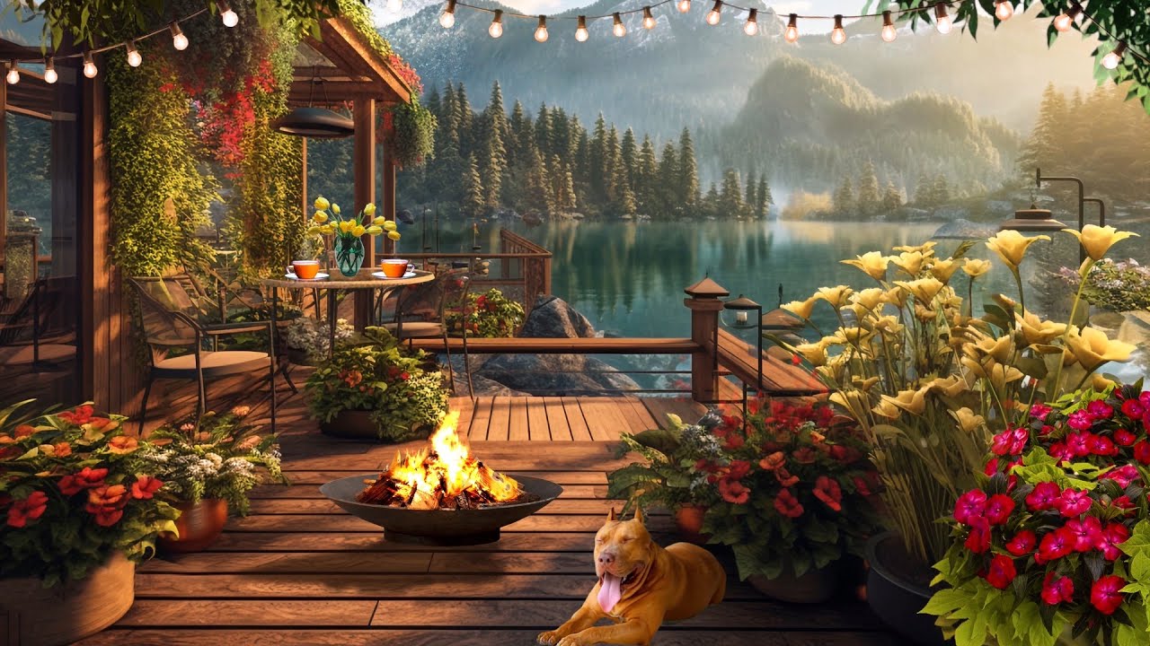 "Peaceful Summer Lakeshore Ambience" by Alley Music, Cozy Porch ...