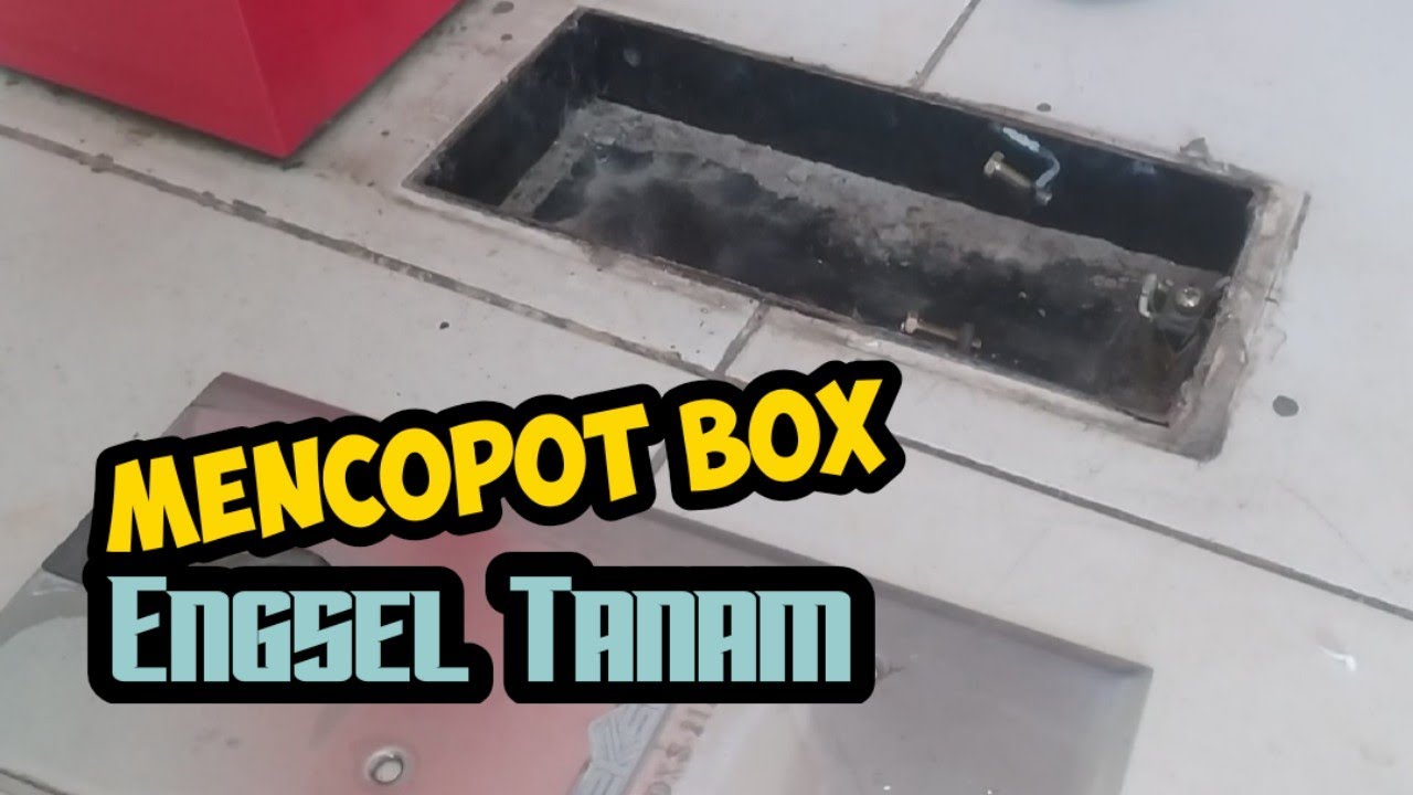 Proses Membuka Box Engsel Tanam - YouTube