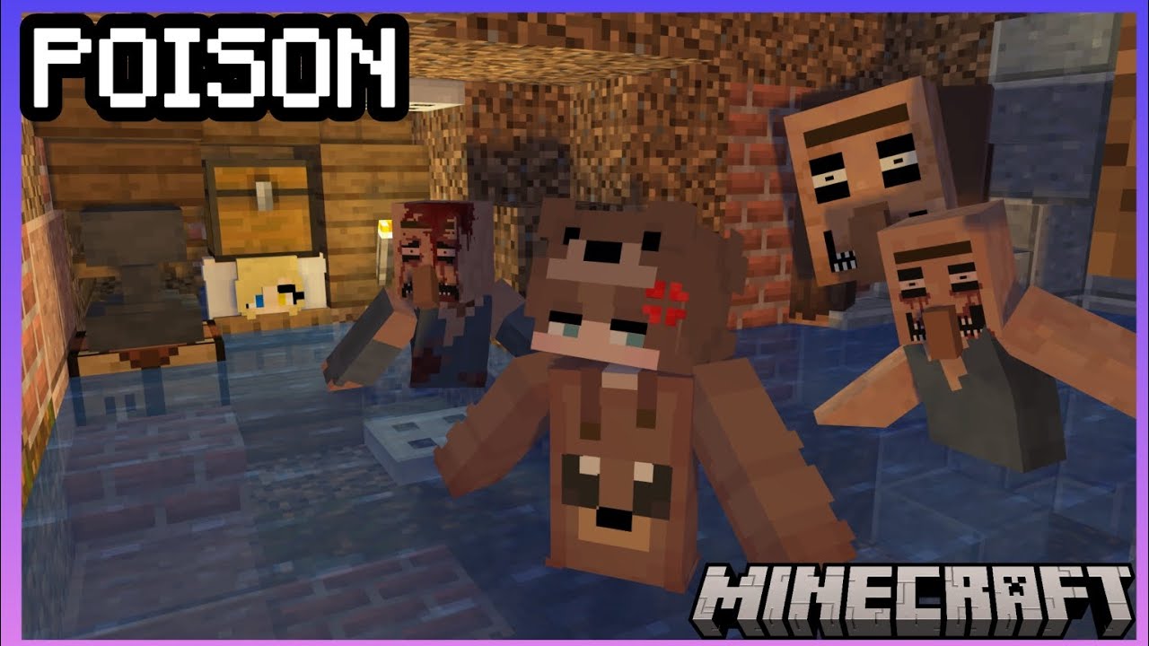 POISON 😰 Parte 2 Un Laberinto 😨 Y Es De Agua 😑 Minecraft Bedrock 1.21. ...