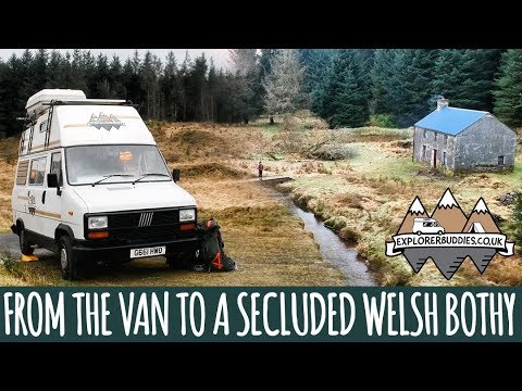 From the CAMPER VAN to a secluded WELSH BOTHY ADVENTURE with HIKING ...