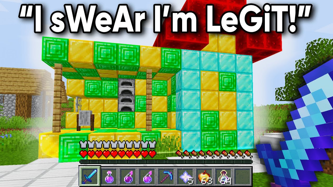 The FUNNIEST FAKE Minecraft Speedruns... - YouTube
