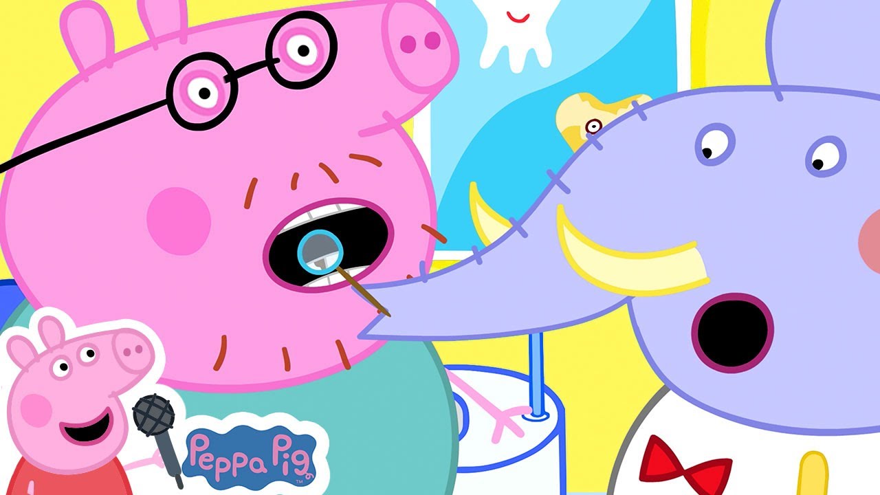 Peppa Pig Dentist Song | She'll Be Coming Round the Mountain | Peppa ...