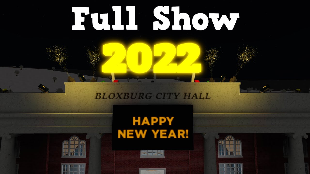 Bloxburg Fire Works Display Event (Full Show) - YouTube