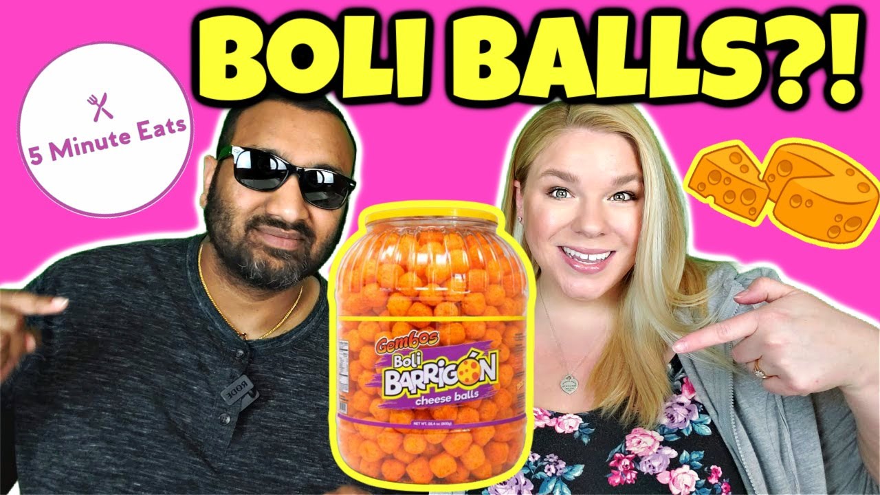 Gembos Boli Barrigon Cheese Balls Review - YouTube