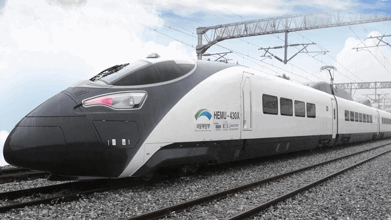 high speed korea bullet train - YouTube