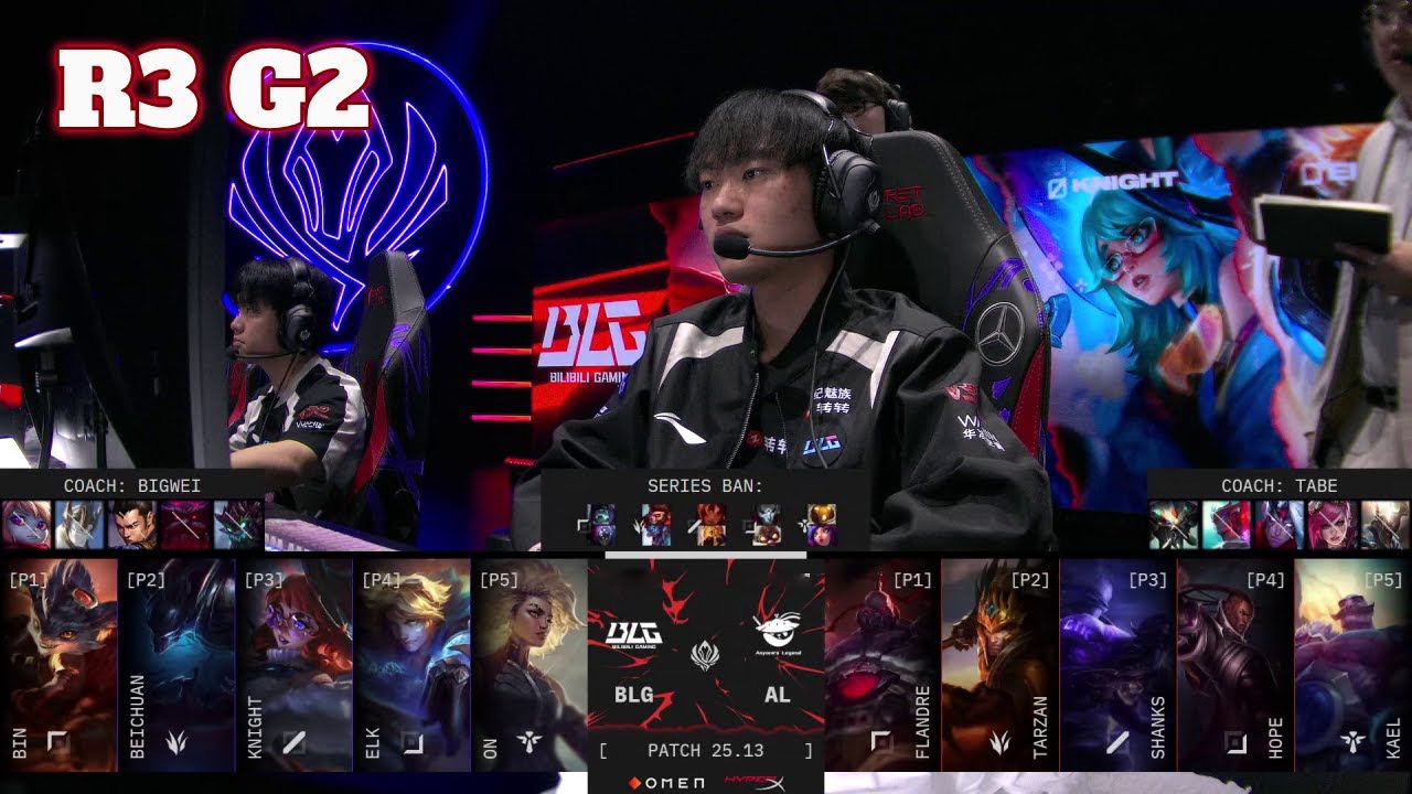 AL vs BLG - Game 2 | Round 3 LoL MSI 2025 Main Stage | Anyone's Legend vs Bilibili Gaming G2 ...