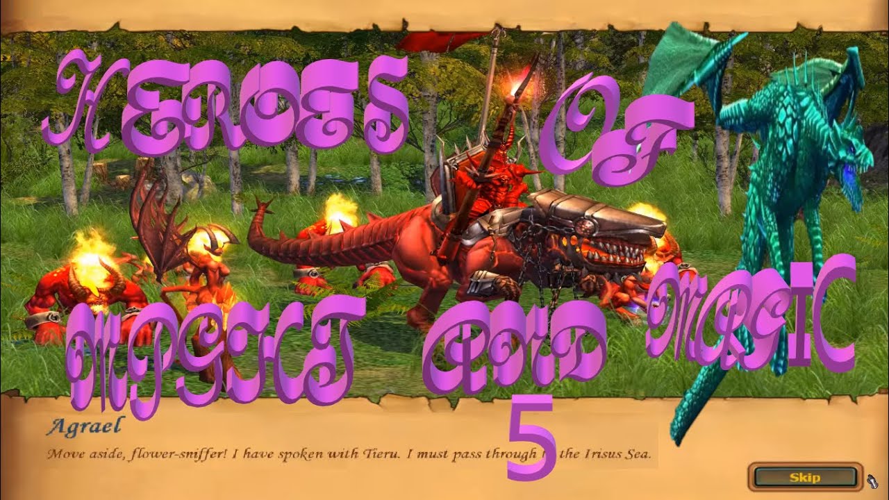 HEROES OF MIGHT AND MAGIC 5 AGRAEL´S DECISION WILL BE TO DO BATTLE WITH ...