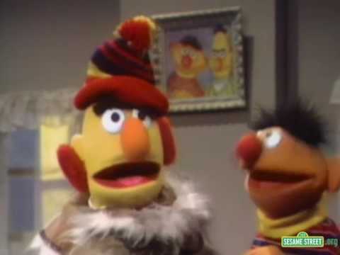 Classic Sesame Street Bert Feels Cold better quality - YouTube
