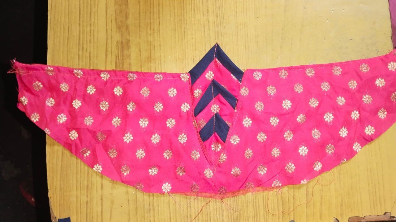 Modern and fancy sleeve design by Rani Singh // full tutorial - YouTube