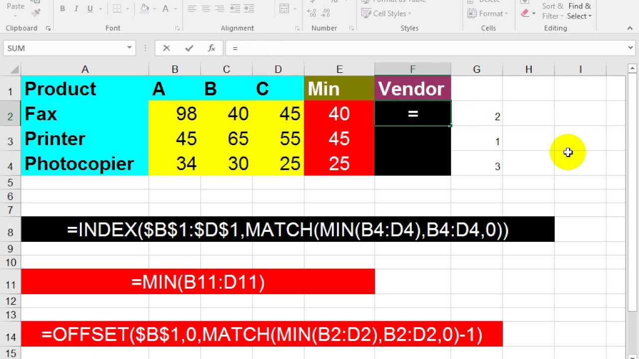 Excel Lecture 12 - YouTube