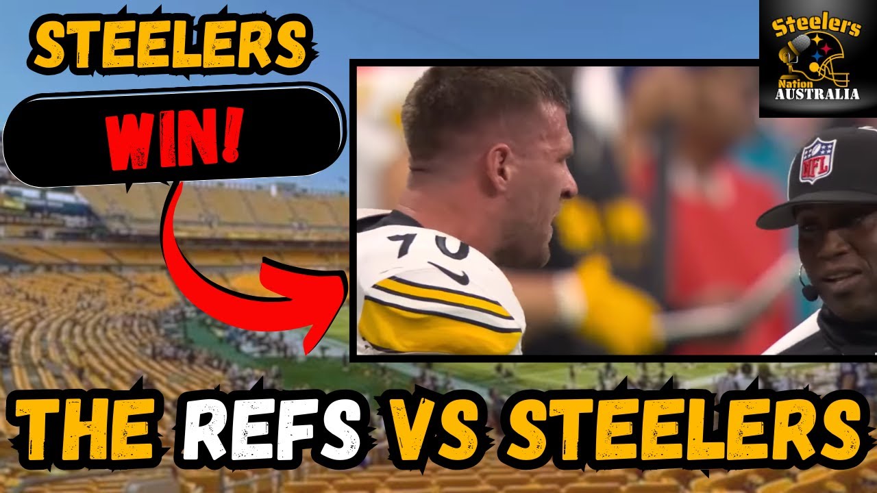 The Referees TRIED To Rigg the Steelers Vs Falcons Game. - YouTube