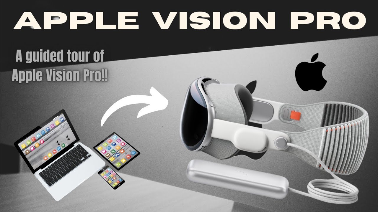 Apple vision Pro | A guided tour of Apple vision Pro!! | Mr. Saad Tech ...