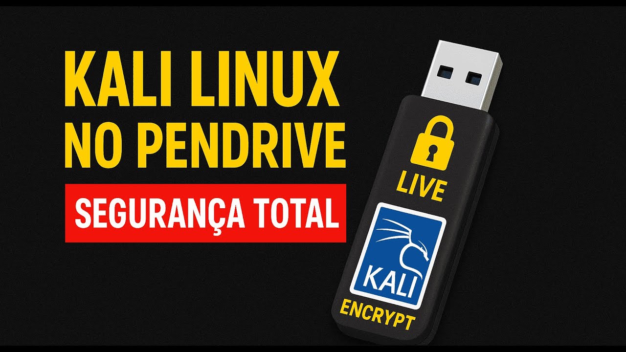 COMO CRIAR PENDRIVE BOOTÁVEL COM KALI LINUX + PERSISTÊNCIA E ...