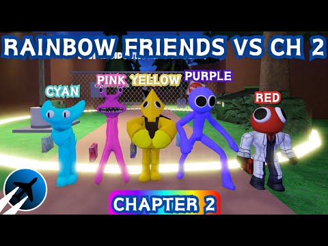 Rainbow Friends VS Rainbow Friends CHAPTER 2! (Roblox) RF - YouTube