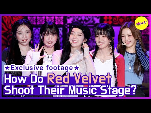 [EXCLUSIVE] How do Red Velvet shoot their music stage? (ENG)
