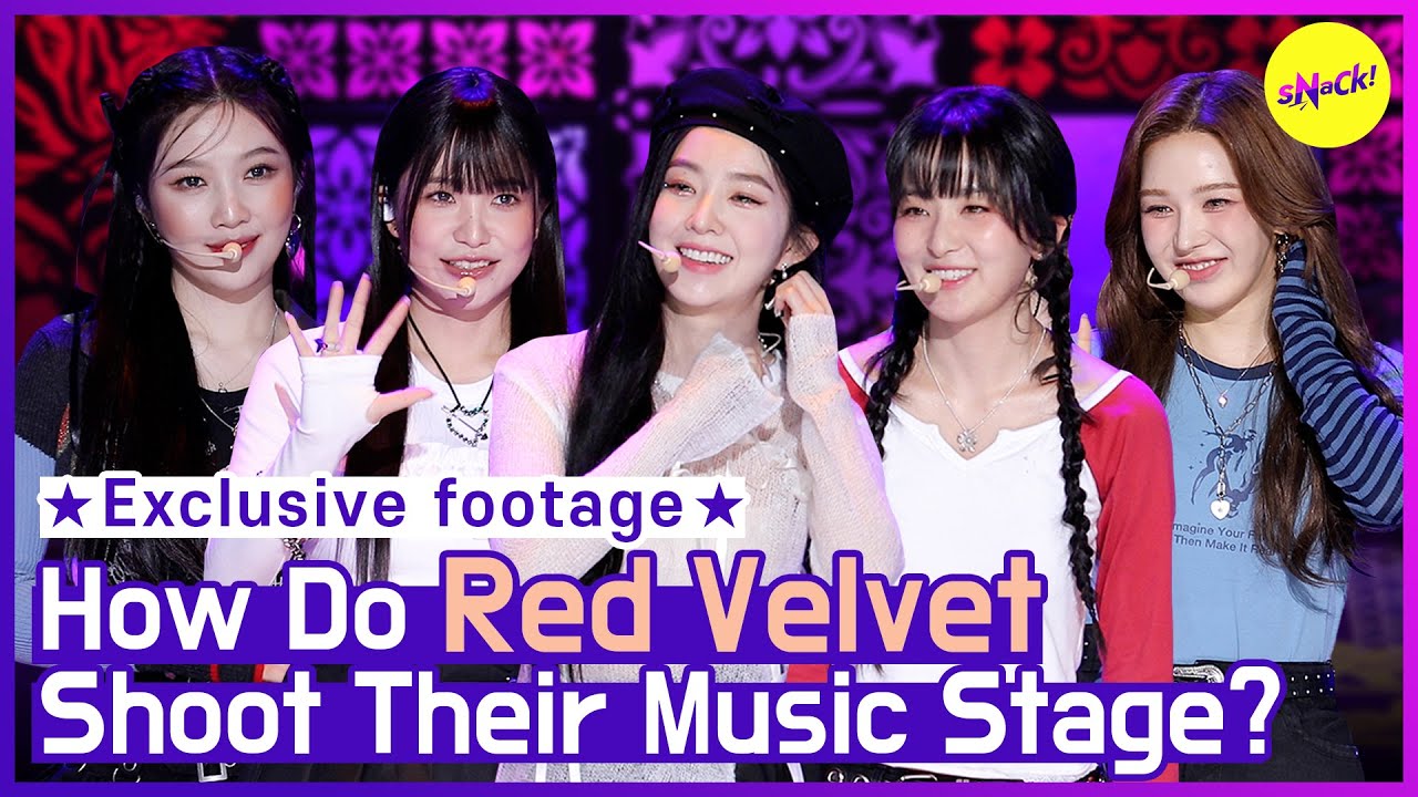 [EXCLUSIVE] How do Red Velvet shoot their music stage? (ENG) - YouTube