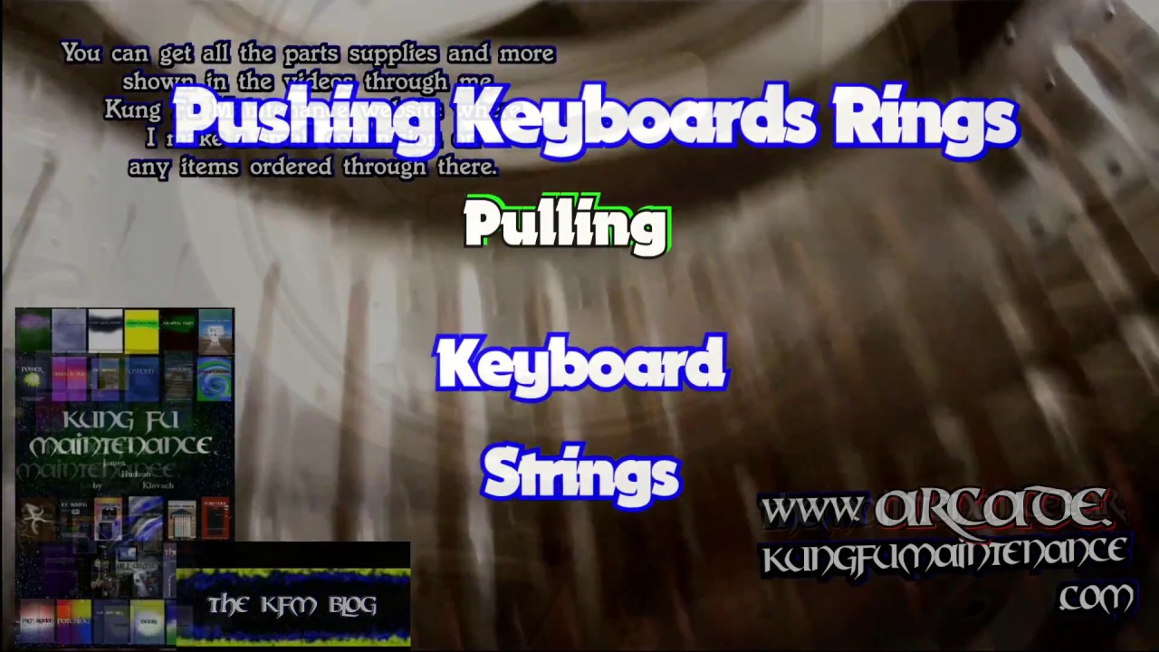 Pushing Keyboards Rings Pulling Keyboard Strings - YouTube