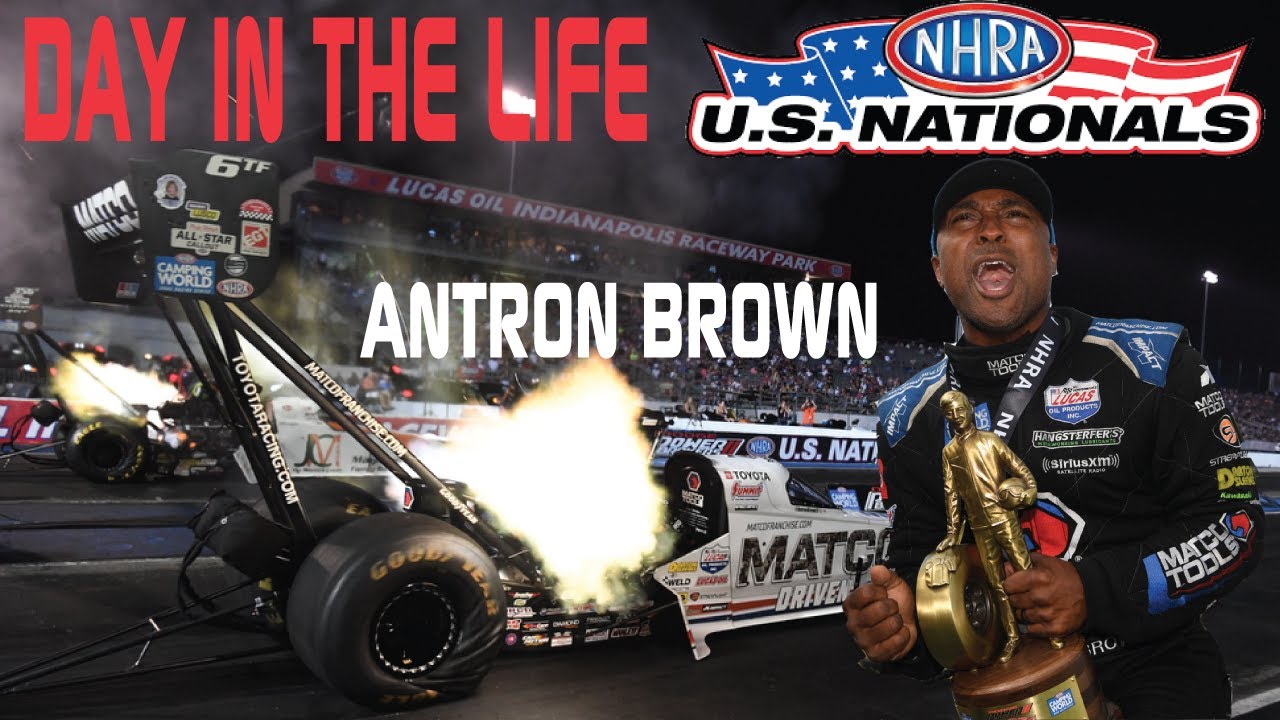 A day with Antron Brown and AB Motorsports at the 2022 NHRA U.S. Nationals - YouTube