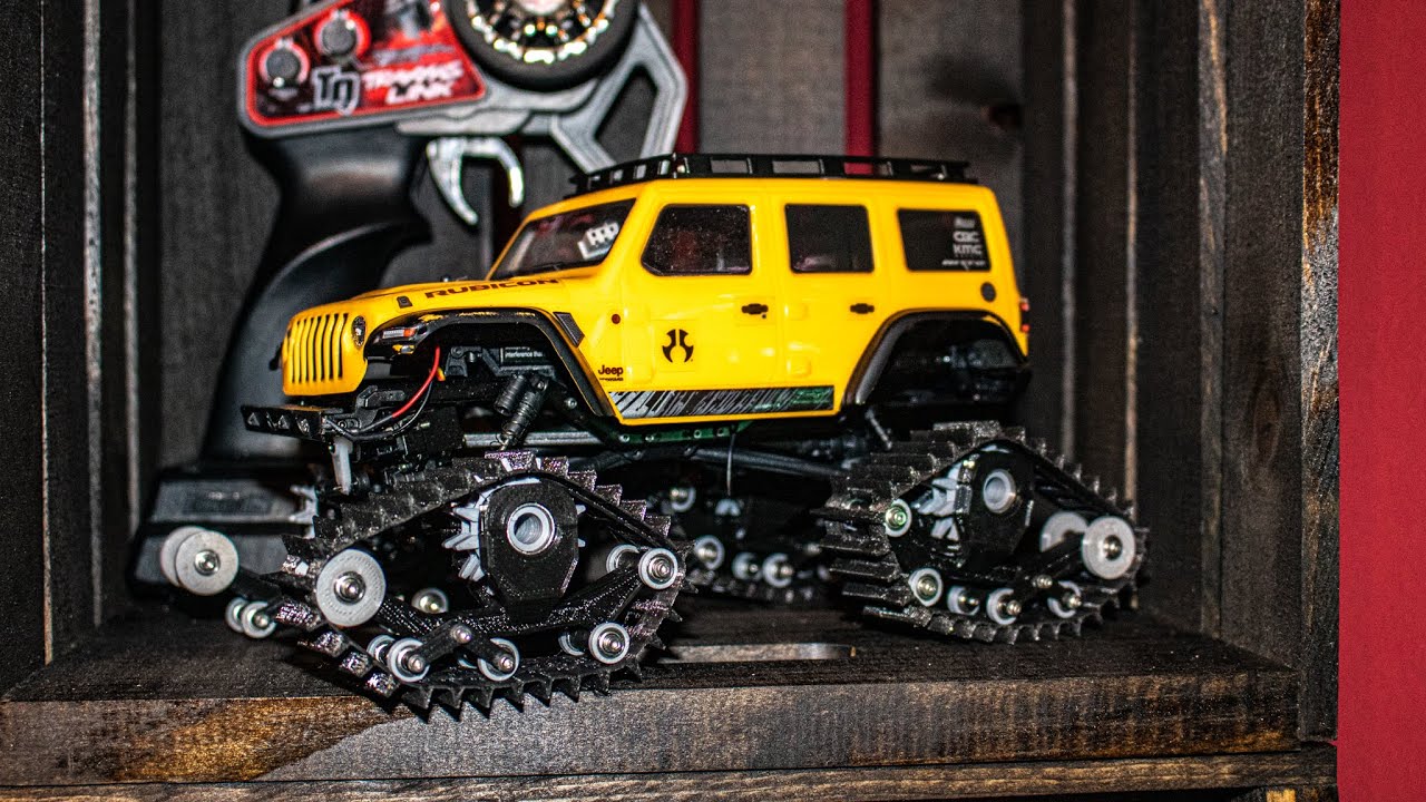 How to install the SCX24 Tracks! - YouTube