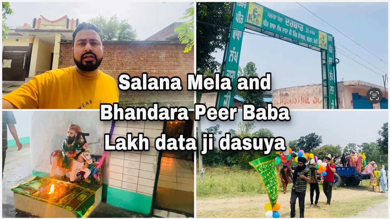 Salana mela Peer baba lakh data ji Jakhrawal - YouTube