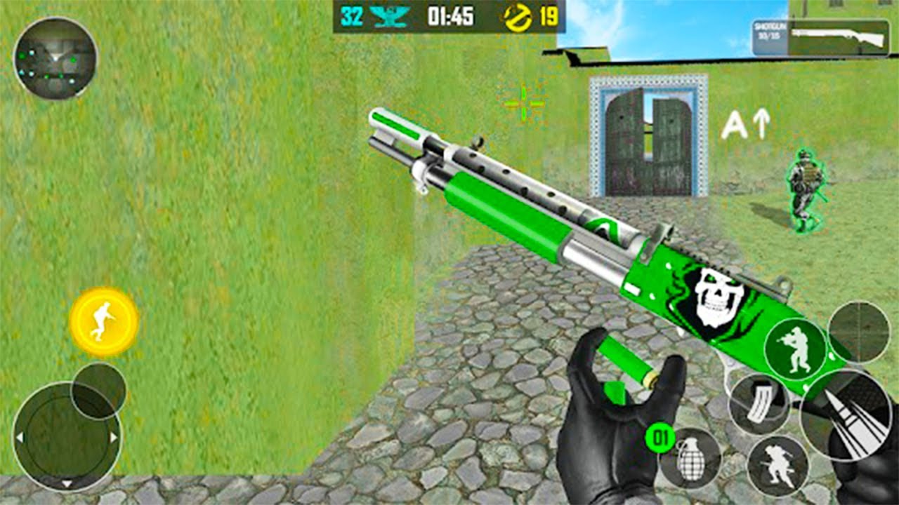 Anti Terrorist FPS Shooting Mission : Gun Strike War - Android GamePlay ...