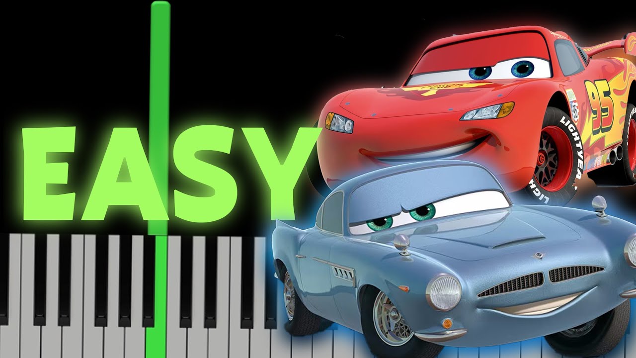 Cars 2 Main Theme - Easy PIANO Version! - YouTube