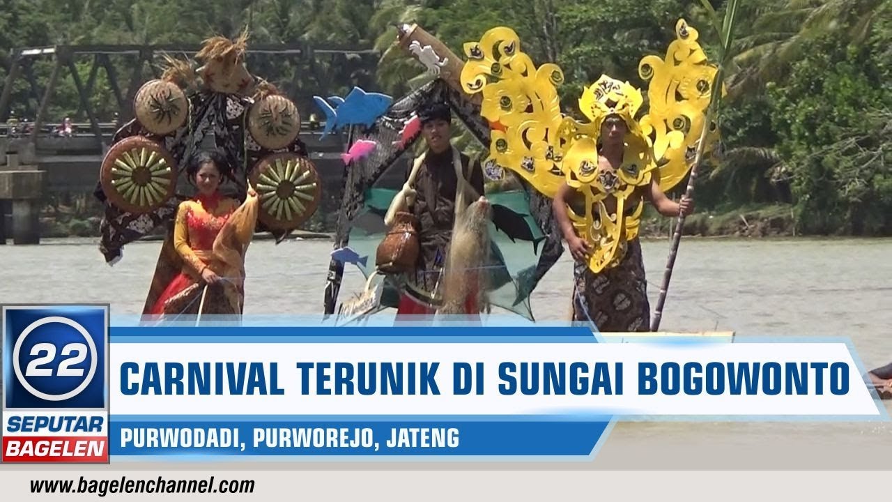 Carnival Terunik Di Dunia Ada Di Sungai Bogowonto - YouTube