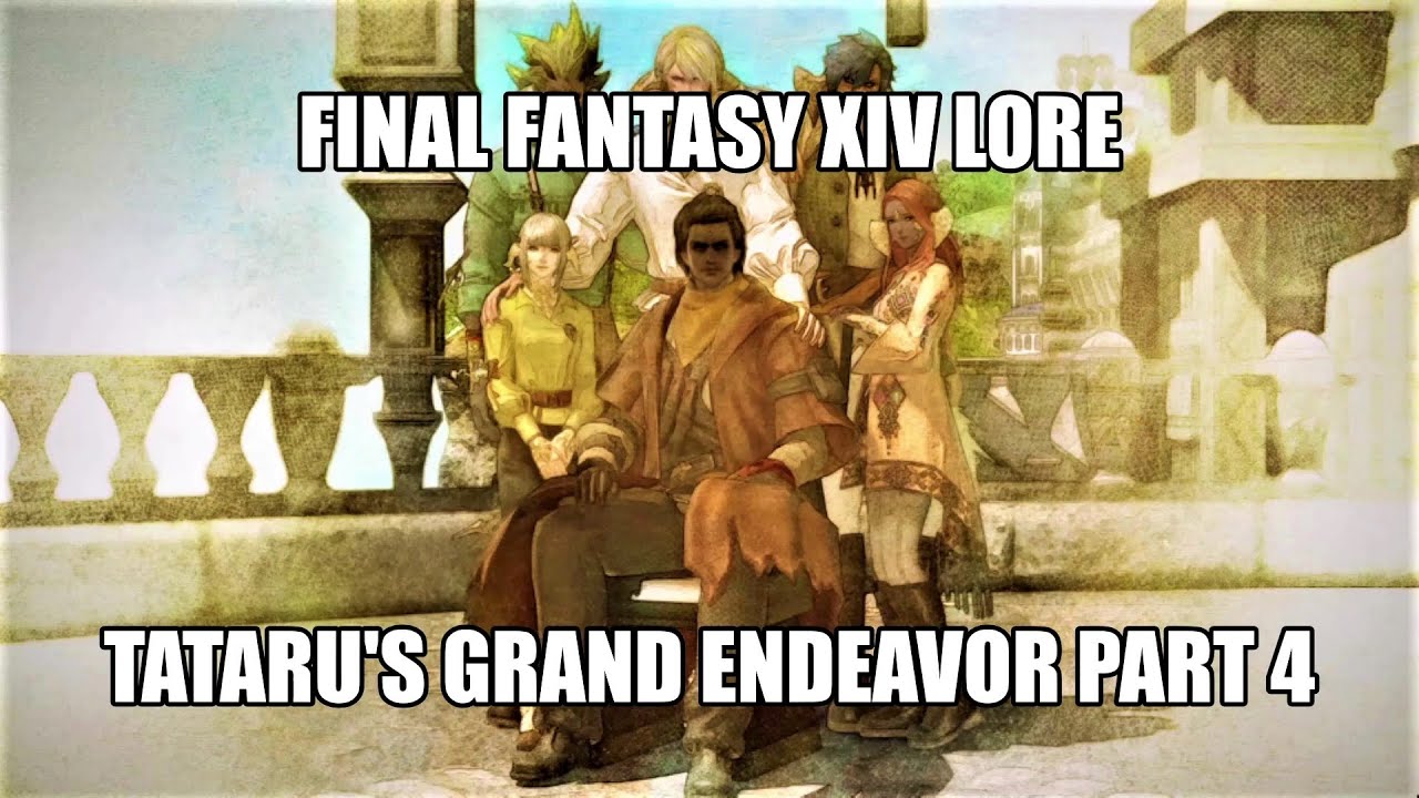 The Gundam Thief Tataru's Grand Endeavor 4 - FFXIV Lore - YouTube