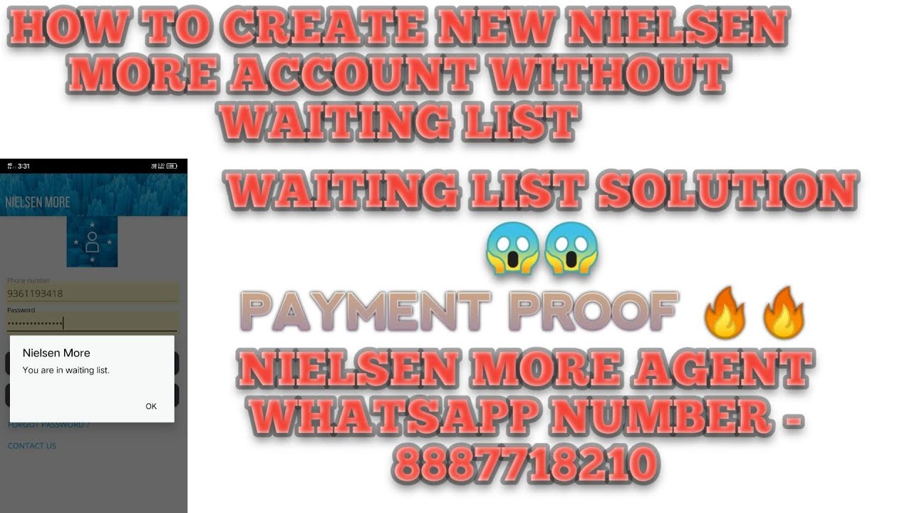 How to Create Account in Nielsen More & Panel | How ...New Account ...