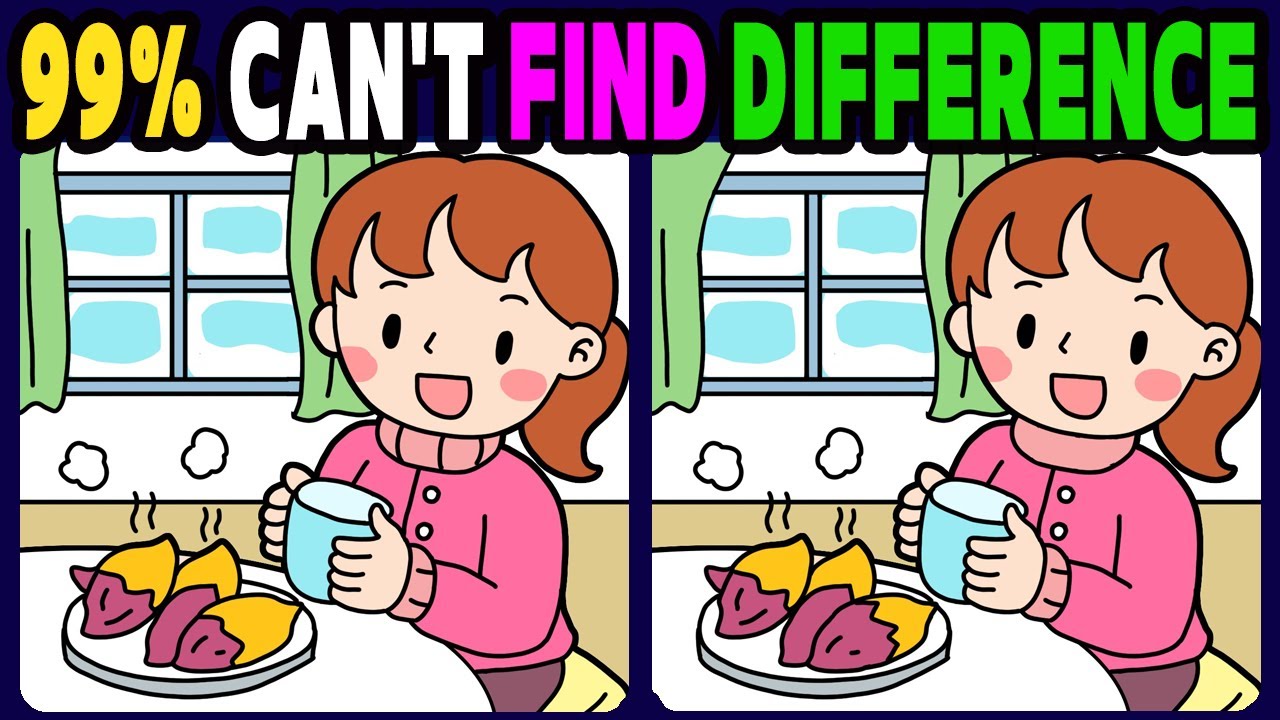 【Spot the difference】99% can't find difference【Find the difference】409 ...