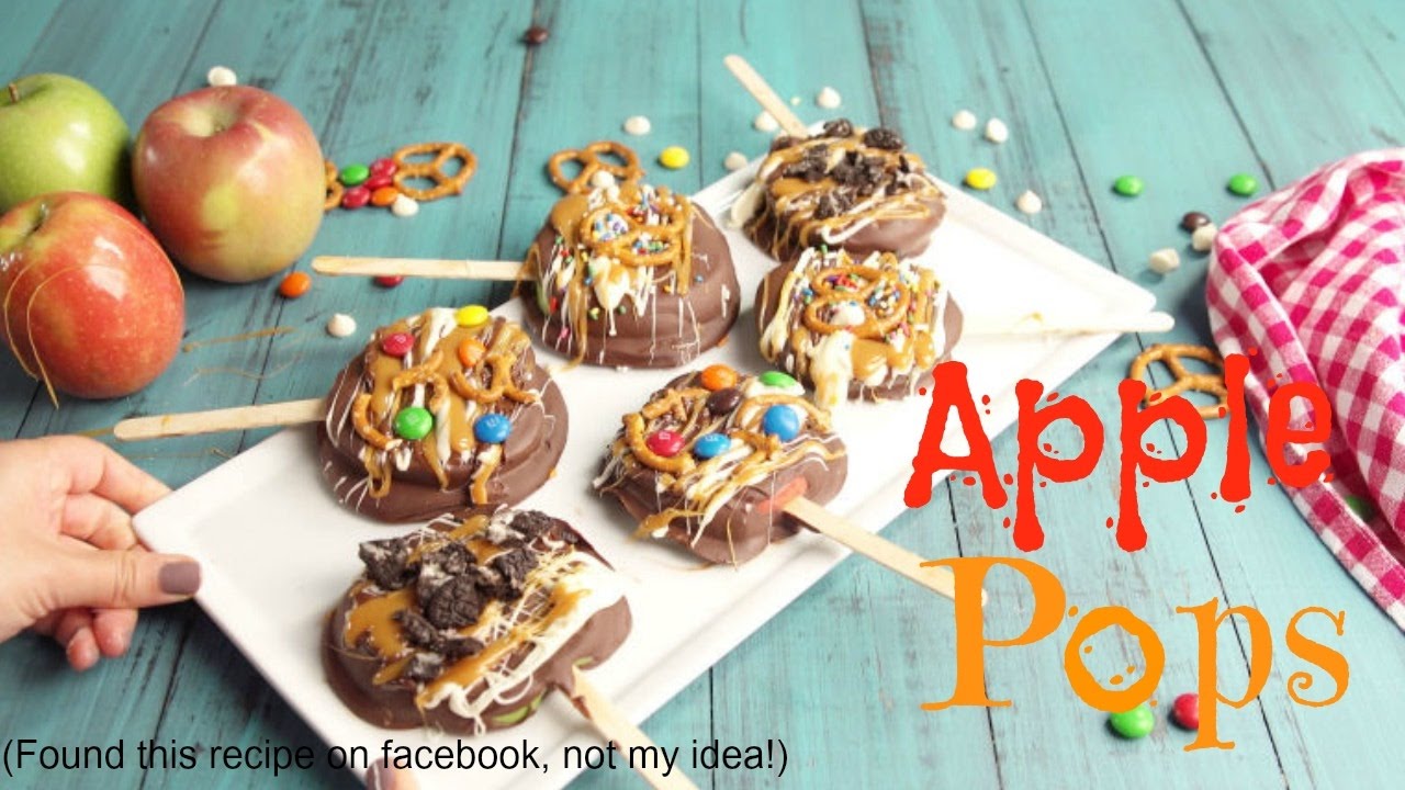 DIY Fall Apple Pops! | Jasmine M - YouTube
