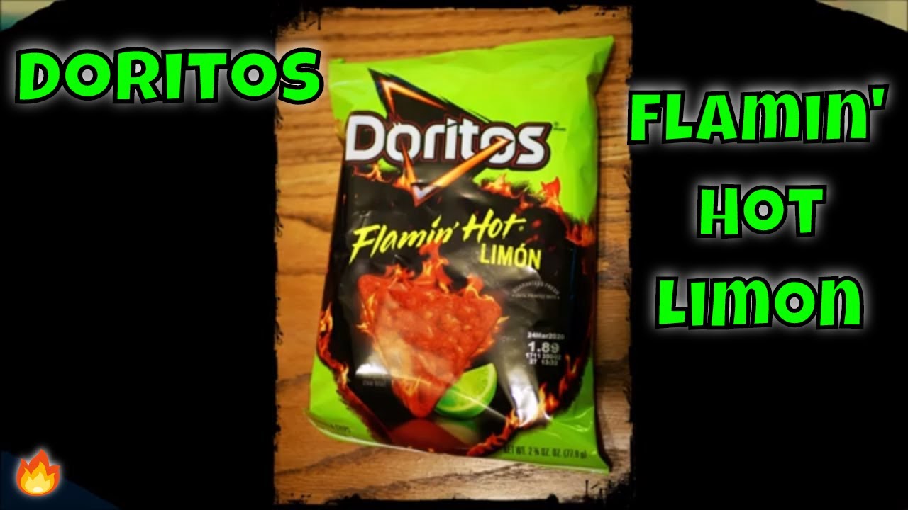 Doritos Flamin' Hot Limon tortilla chips - YouTube