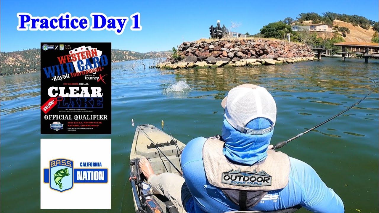 2024 B.A.S.S. Western Wild Card Practice Day 1 - YouTube