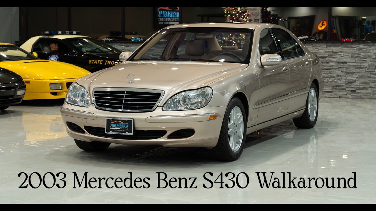 2003 Mercedes Benz S430 Walkaround - YouTube