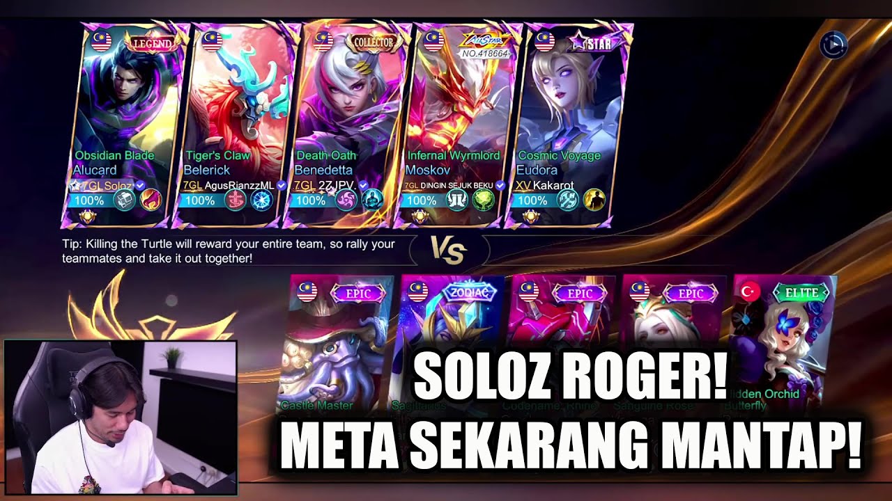SOLOZ ALUCARD! TERJUMPA PRO PLAYER! ️ - YouTube