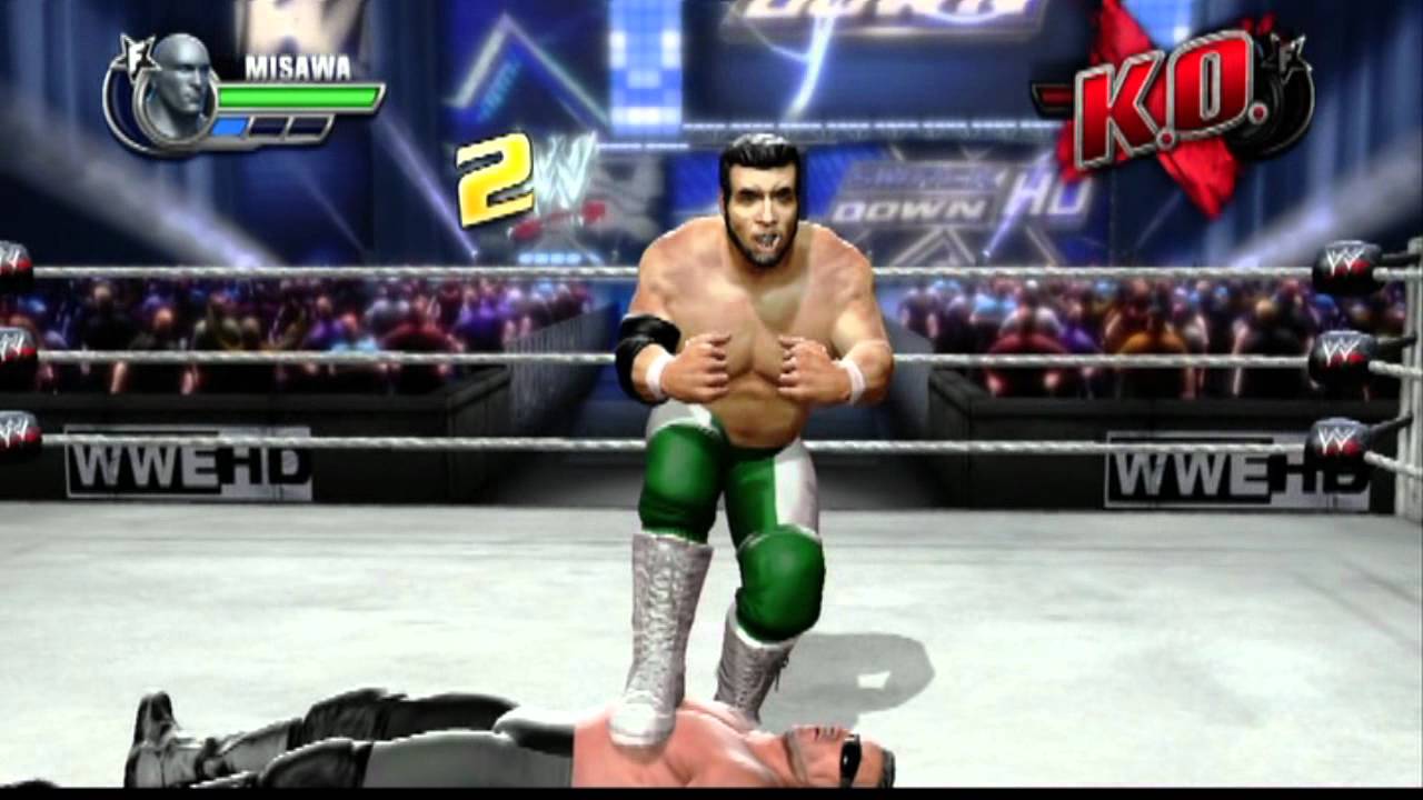 WWE All Stars CAW Mitsuharu Misawa + MasaHiro Chono Gameplay + Formula ...