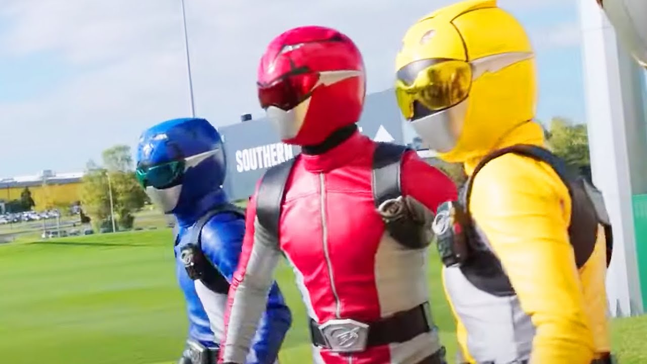 Los Power Rangers se reúnen 🐅 Beast Morphers ⚡ Power Rangers Para Niños ...