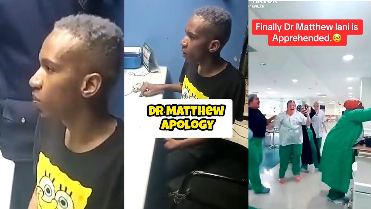 Dr Matthew Lani is very remorseful as he makes a Police Statement. # ...