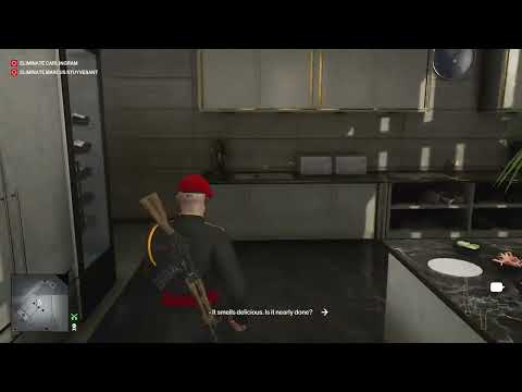 Hitman World of Assination gameplay: Dubai Silent assassin via lockdown and sabotaged parachutes