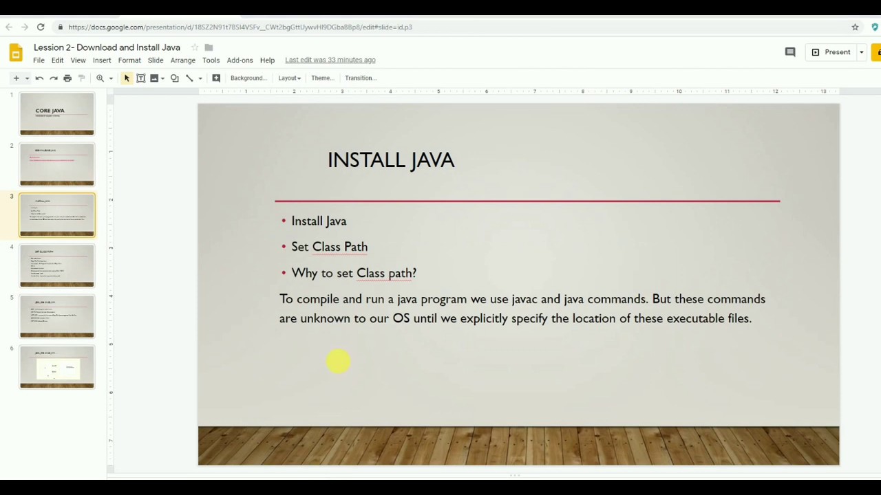 2 Install And Set Class Path In Java Youtube