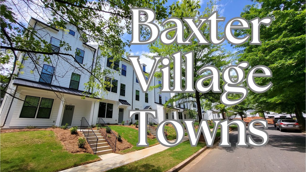 Baxter Village Towns | New Construction Townhomes | Landon Walkthrough ...