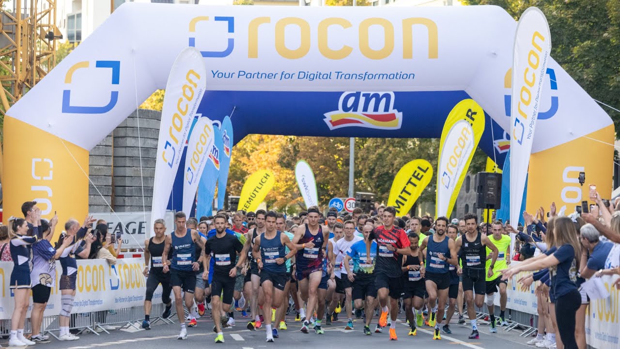 10. rocon Firmenlauf Mainz 2023 - YouTube