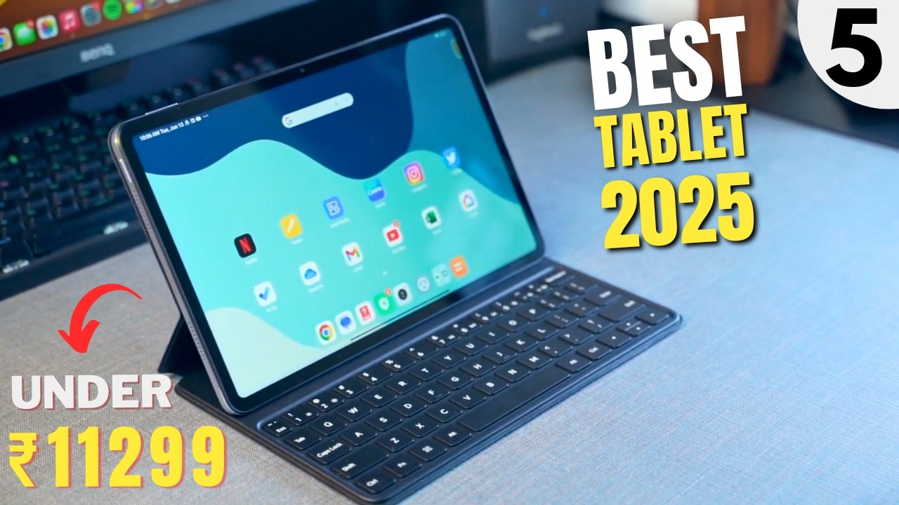 Top 5 Best Tablet Under 15000 in India🔥Best Tab Under 15000🔥4G Tablet ...
