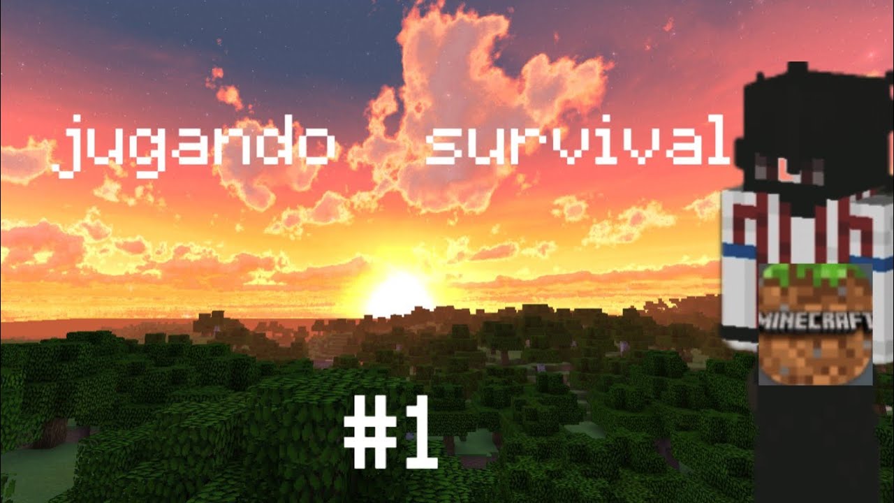 jugando minecraft survival part 1. - YouTube