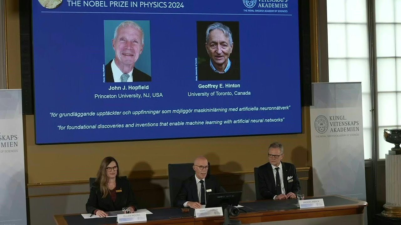 John Hopfield and Geoffrey Hinton win Physics Nobel for their ...